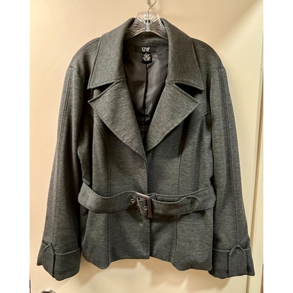 DM New York | Jackets & Coats | Vintage Dm New York Dark Gray Size M ...